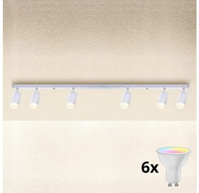 Brilagi - LED Stmívatelné bodové svítidlo SELE 6xGU10/6,5W/230V bílá