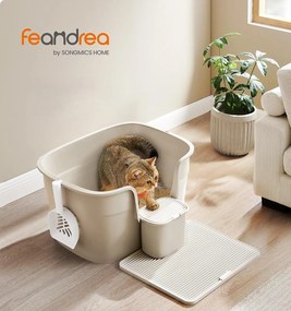 Kočičí toaleta Sofis 64 cm béžová