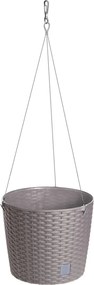PRO Květináč závěsný bez vkladu RATO ROUND WS mocca 25,6cm