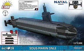 COBI 4859 Francouzská strategická ponorka SNLE / Stavebnice / 1:300 /