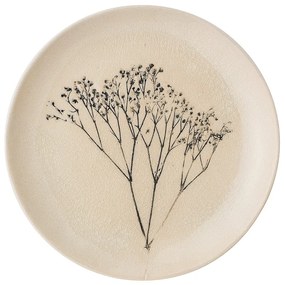Hnědý dezertní talíř z kameniny ø 22 cm Bea – Bloomingville