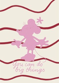 Komar Plakát Disney Minnie Mouse You Can Do Big Things 50 x 70 cm