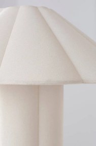 Krémová lněná stolní lampa (výška 38 cm) Gerd – Jotex