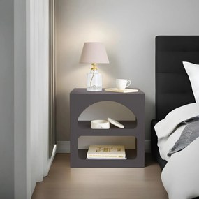Kalune design Odkládací stolek LORIN antracitový