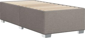 Rám postele bez matrací taupe 80x200 cm textil 3284433
