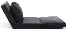 Hanah Home Futonová rozkládací pohovka TAIDA černá 859FTN1265