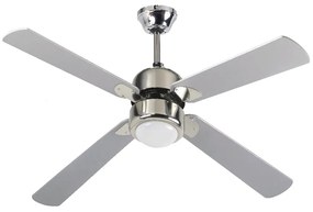 Stropní ventilátor Manresa, šedá