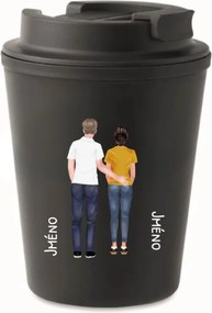 Personalizovaný cestovní termohrnek s párem