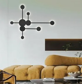 Viokef Mosaic černá / Nástěnné svítidlo / LED / 18W / 3000K