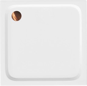 Rea, Sprchová vanička akrylová Rea Belmond White 90x90, KPL-04371