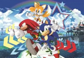 Clementoni PUZZLE Sonic / 104 dílků / od 6 let