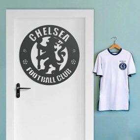 DUBLEZ | Dřevěné logo na zeď - Chelsea FC