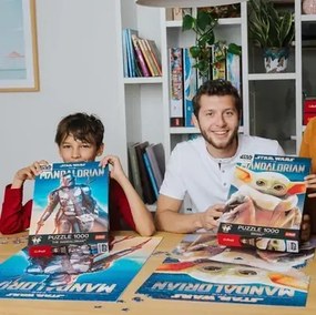 TREFL Puzzle Premium Plus Star Wars: Mandalorian - Grogu / 1000 dílků