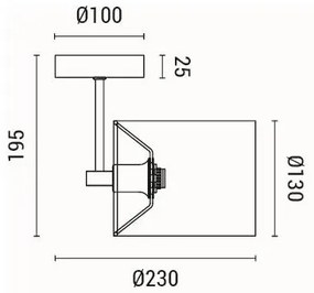 Nástěnné svítidlo VERONA 1xE14/15W/230V