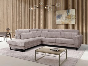 XXXLutz ROHOVÁ SEDAČKA, textil, kompozitní dřevo, cappuccino MID.YOU - Sedací soupravy - 000694010001