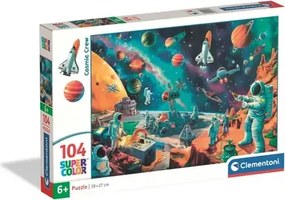Clementoni 25036 Puzzle Vesmírná parta 104 dílků / od 6 let