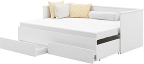 ADRK Furniture Postel dvojitá s matracemi HELA II 200x80 CH-Hel-II-200-E2200