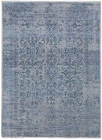 Diamond Carpets koberce Ručně vázaný kusový koberec Diamond DC-JK 1 Silver/blue ROZMĚR: 245x305