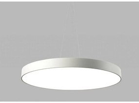 Stmívatelný LED lustr RINGO s aura efektem - bílá, 70+6 W, 6300 lm, 800 mm, TRIAC