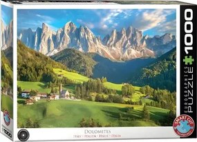 EUROGRAPHICS Puzzle Dolomity - Alto Adige / 1000 dílků / 68 x 48 cm