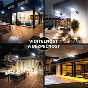 LightPro Solární LED světlo venkovní