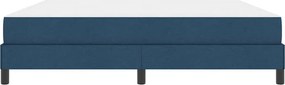 Postel s boxspringem Modrá 180 x 200 cm textil 3398513