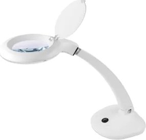 Stolní lampa s lupou REBEL NAR0298-2 3D + 12D, 6W (30x2835SMD)