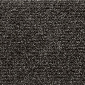 Schodové rohože samolepicí 30 ks 65 x 21 x 4 cm antracitové s obdélníkovým okrajem 3365699