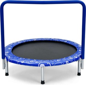 Costway Φ92 cm dětská trampolína mini trampolína s rukojetí skládací trampolína