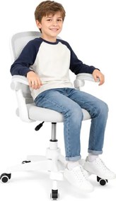 Dětská otočná židle JUNIOR šedá
