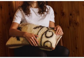 Wooline Vlněný polštář 40x60cm, bodlák