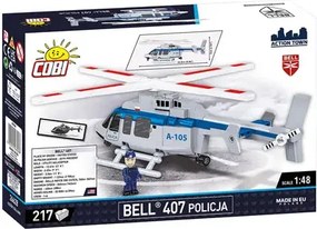 COBI 26628 Stavebnice Bell 407 Policie / 1:48 / 217 dílků