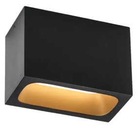 Hranolovité stropní svítidlo Pirro Opal Ceiling 2.0 Barva: Černá / Zlatá, Teplota chromatičnosti: 3000 Kelvinů
