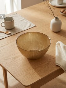 Sinsay - Rýhovaná miska - zlatá