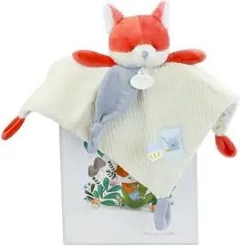Doudou Dárková sada Plyšový muchláček liška Romarin 27 cm / od 0 měsíc