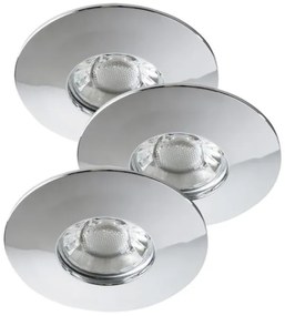 Rabalux 1072 - SADA 3x LED Koupelnové podhledové svítidlo RANDY 3xLED/4W/230V ku