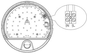 Top Light - LED Venkovní nástěnné svítidlo se senzorem BARI LED/15W/230V IP54