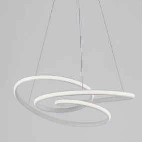 LED lustr Menton 52 bílé