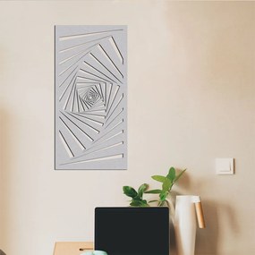 dřevo života Dřevěný dekorační panel na zeď SCHODIŠTĚ Rozměry (cm): 20x40, Barevný vzor: Šedá