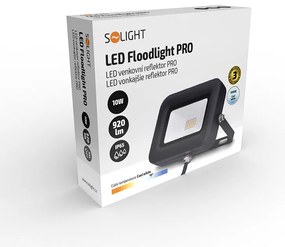 Solight LED reflektor PRO, 10W, 920lm, 5000K, IP65