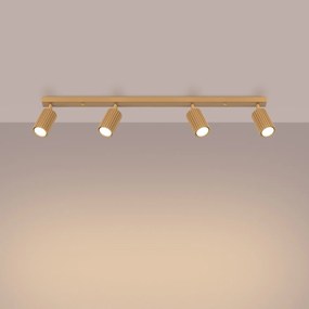 Sollux Lighting Stropní svítidlo KARBON 4L zlaté