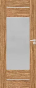 DRE Premium interiérové dveře pravé 80 cm ořech karamelový PERMA3OK80P