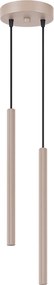 Sollux Lighting Závěsné svítidlo ARCHE 2P taupe