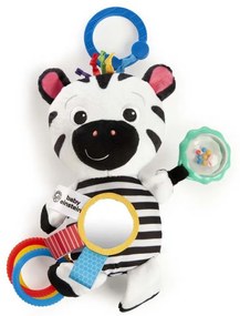 BABY EINSTEIN Hračka aktivní na C kroužku ZEN zebra 0m +