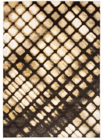 Kusový koberec Basil hnědo žlutý 160x229cm