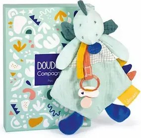 Doudou Dárková sada - Hračka s úchytem na dudlík dinosaurus zelený 23