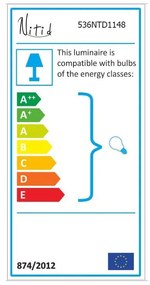 Závěsné svítidlo v bílo-zlaté barvě Sivani – Opviq lights