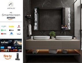 Zrcadlo do koupelny s LED osvětlením M19 premium