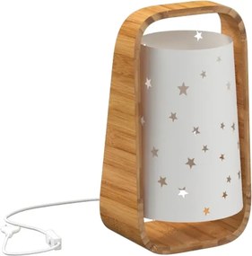 Atmosphera - Stolní lampa STARS 1xE14/40W/230V bambus