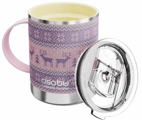 Asobu Ultimate hrnek 360 ml - pink sweater